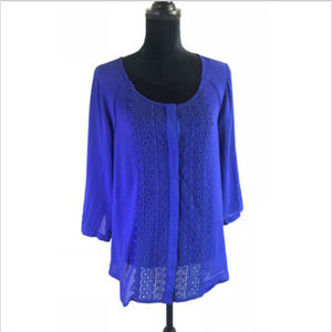 Maeve | Tops | Maeve Islet Button Front Blouse | Poshmark